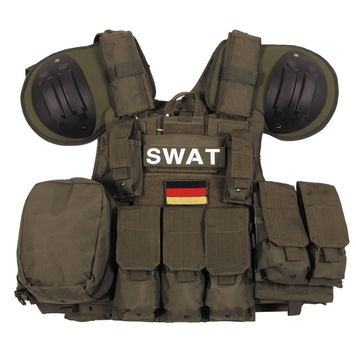 Tactical Vest "Combat" Modular, OD | Military Tactical \ Military ...